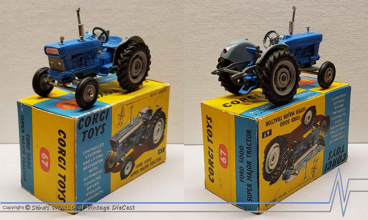 Corgi 67 Ford 5000 Super Major Tractor