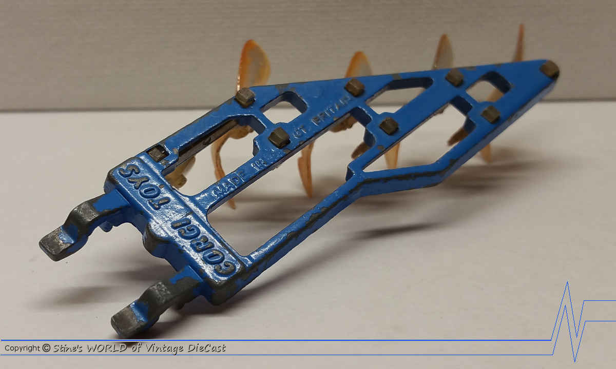 Corgi 61 Four Furrow Plough