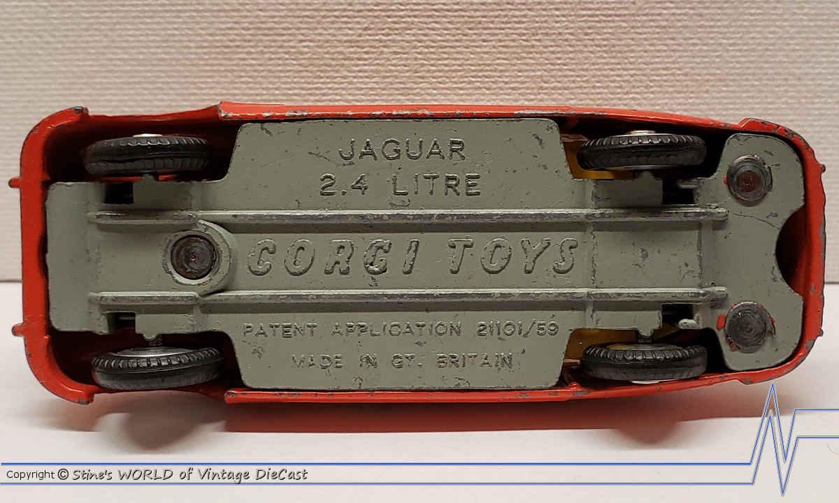Corgi 213s Jaguar 2.4 Litre