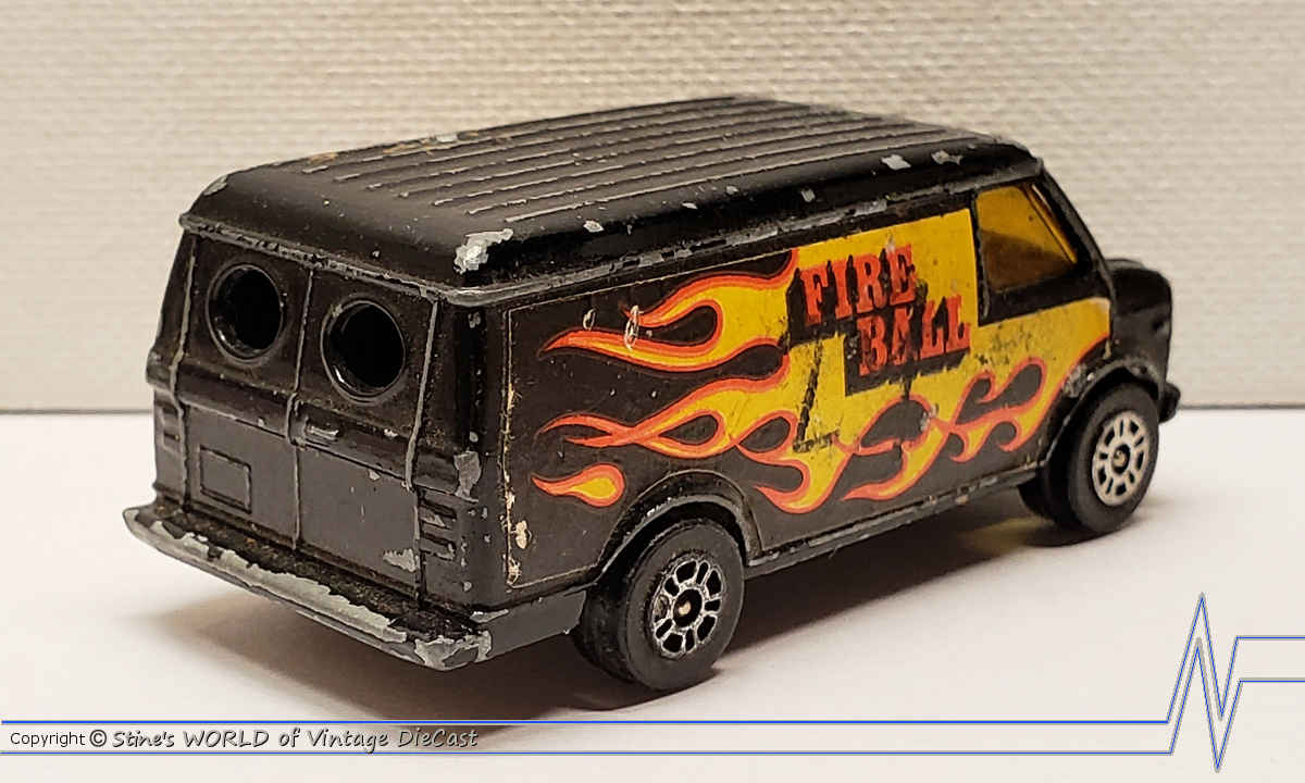 Corgi Juniors 90a Chevrolet Van Fire Ball