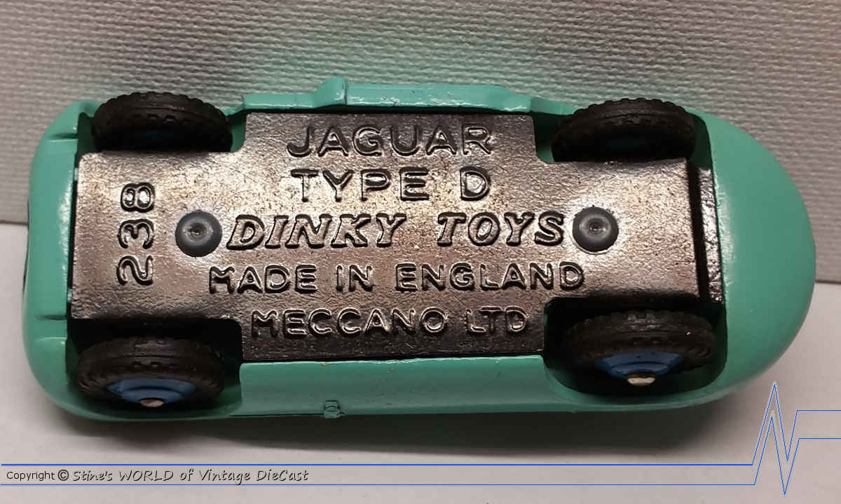 Dinky 238 Jaguar 'D' Type Racing Car