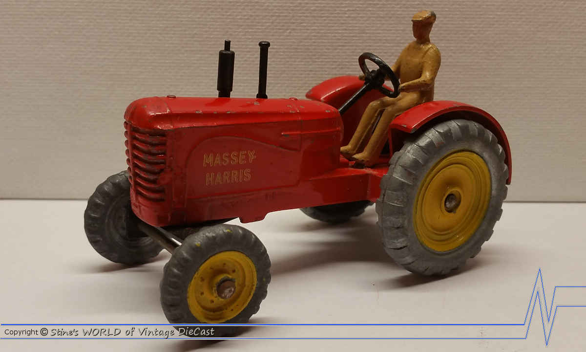 Dinky Toys 27a/ 300 Massey Harris Tractor
