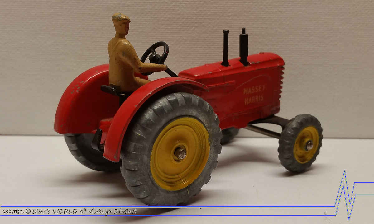 Dinky Toys 27a/ 300 Massey Harris Tractor