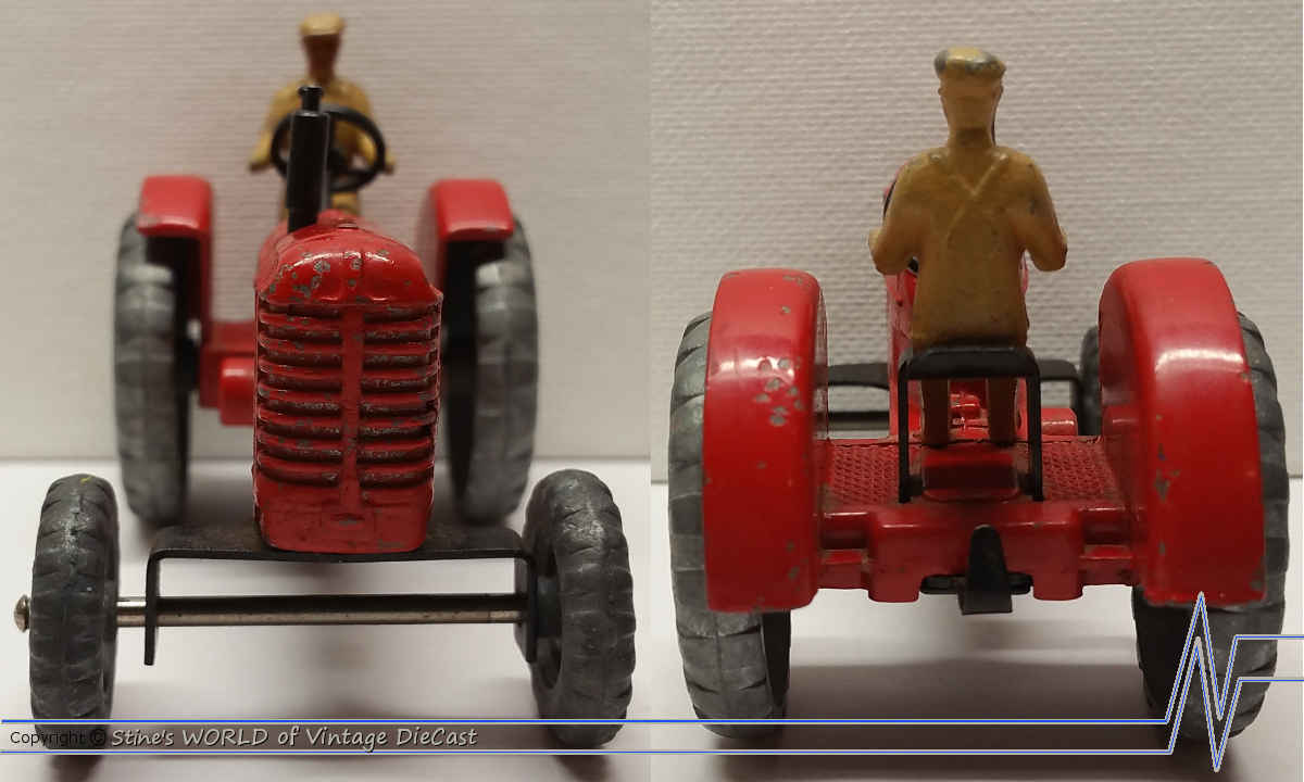 Dinky Toys 27a/ 300 Massey Harris Tractor