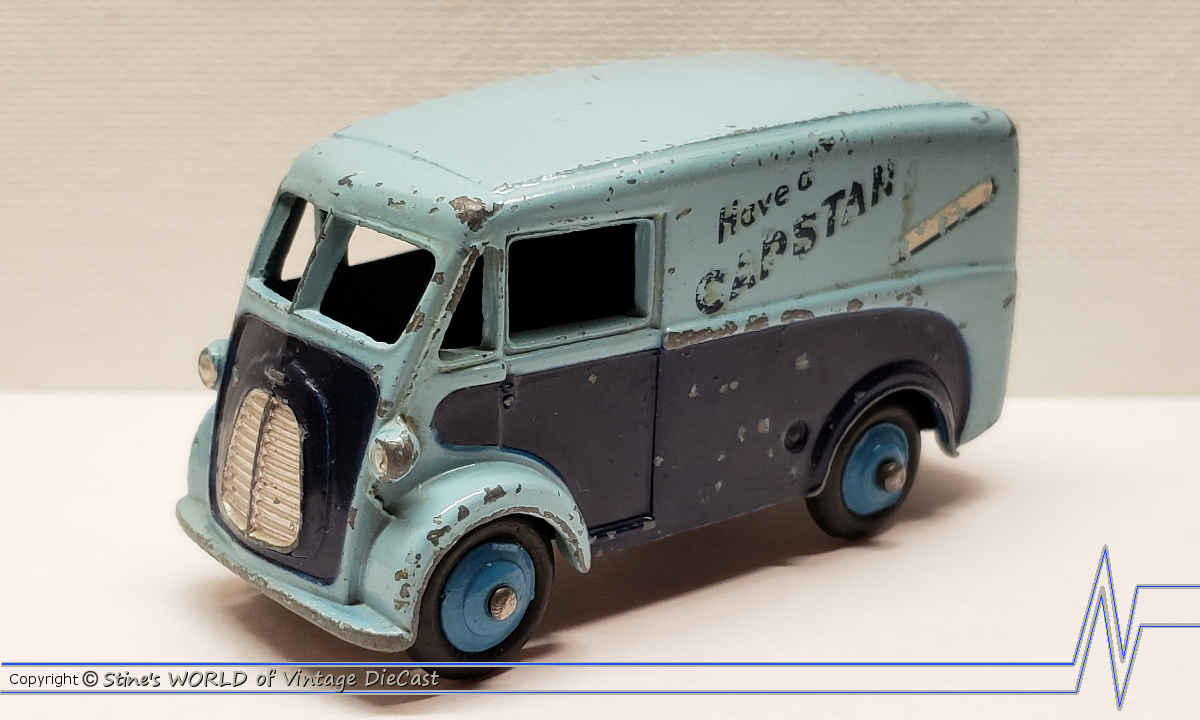 Dinky 465 Morris 10 CWR Commercial Van Capstan